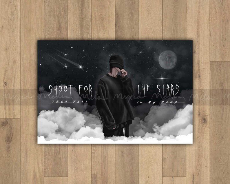 NF CLOUDS PRINT - Etsy