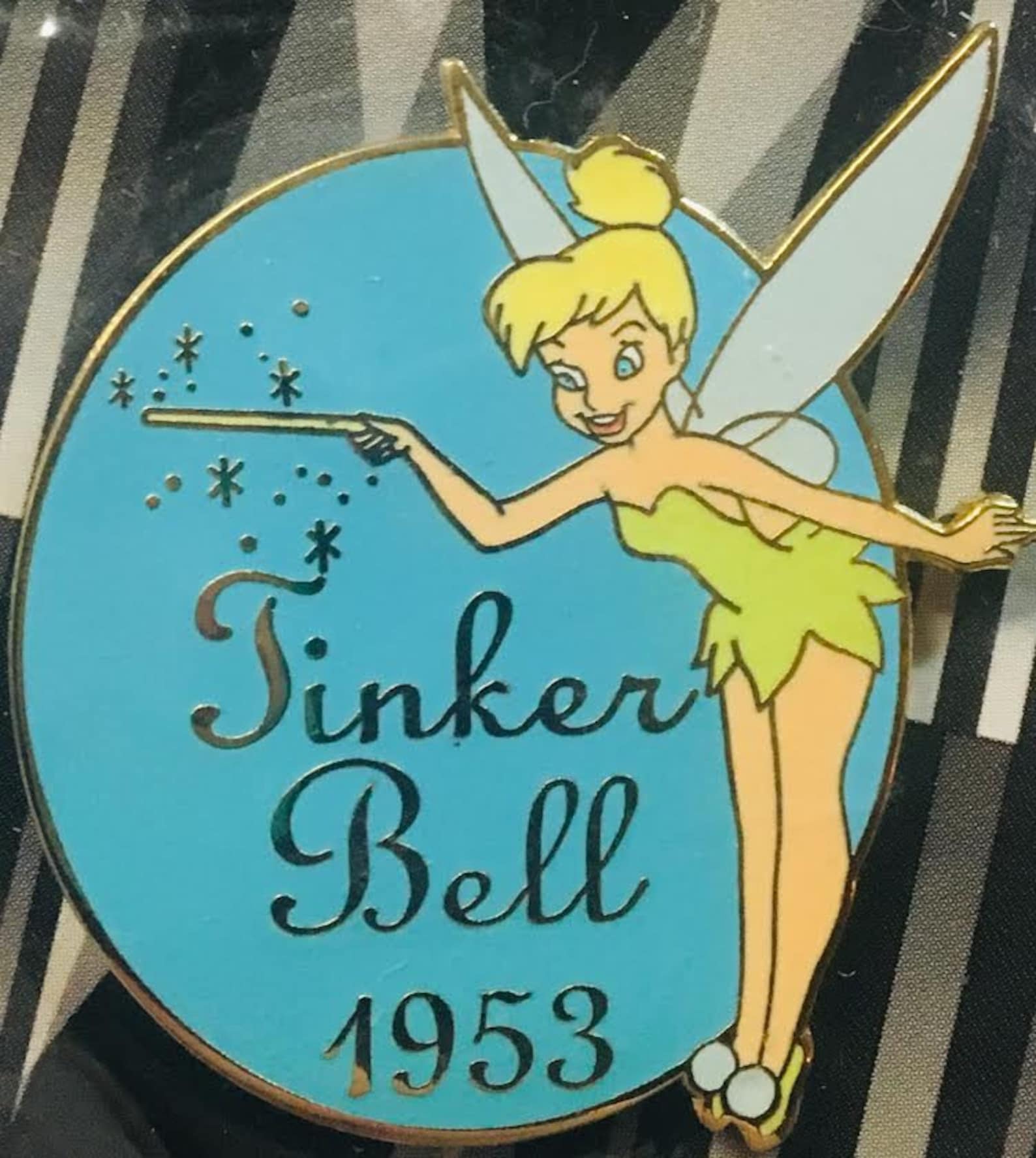 Vintage Tinker Bell Pin - Etsy