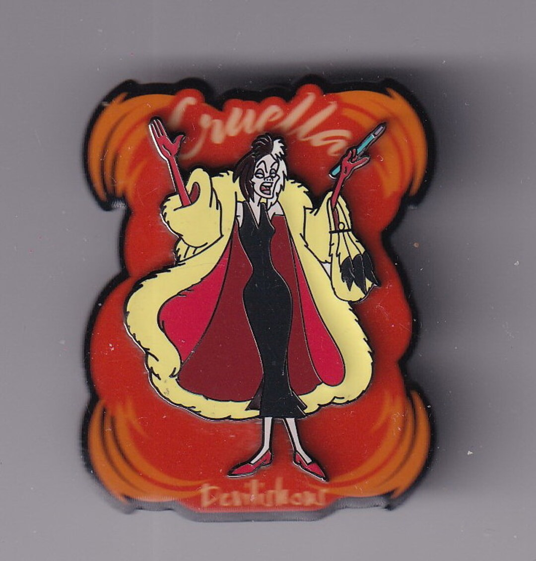 Vintage Villain Standing Full Body Cruella De Vil 101 Dalmatians Disney ...