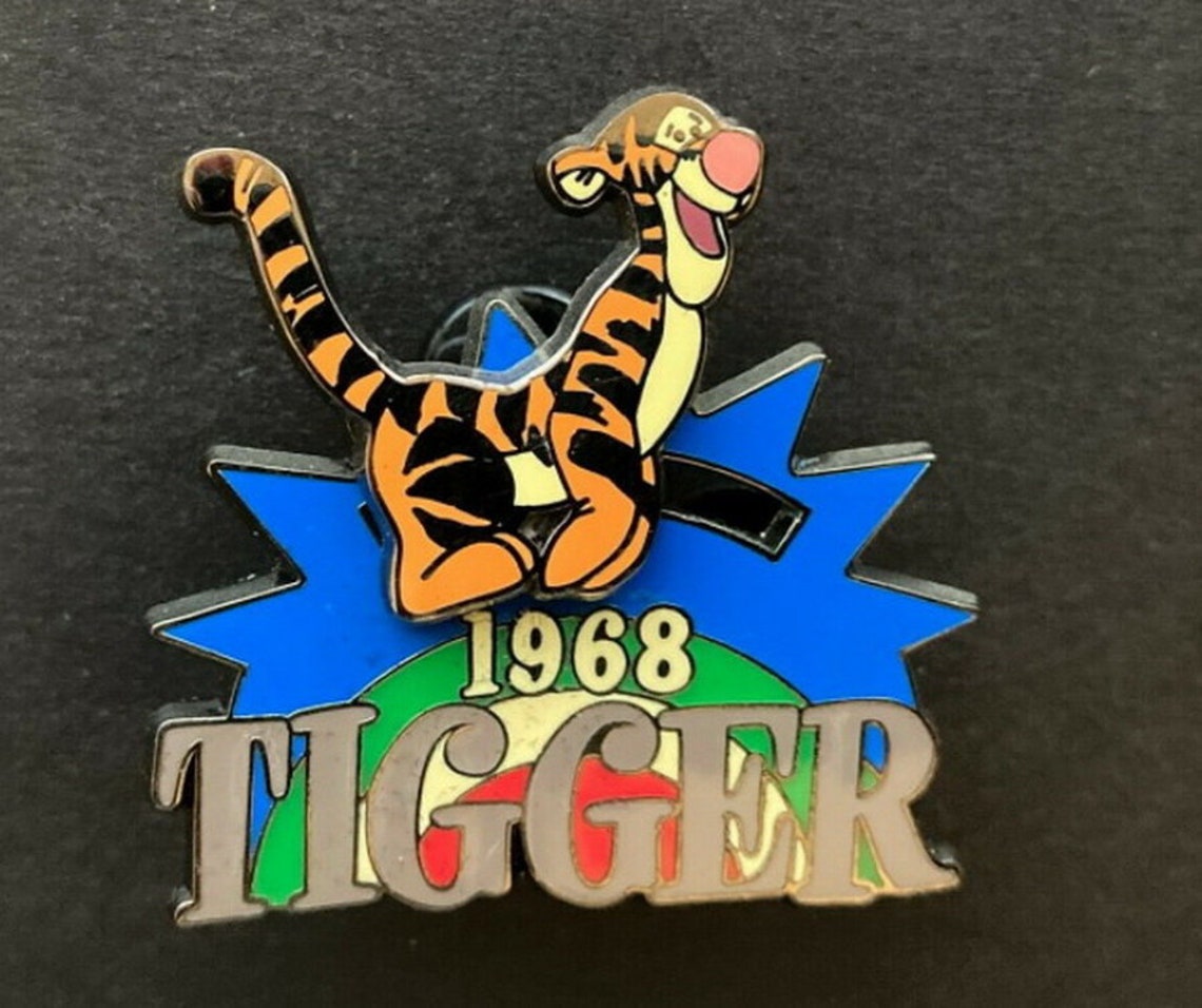 Vintage Tigger From Winnie the Pooh Authentic Disney Pin on - Etsy