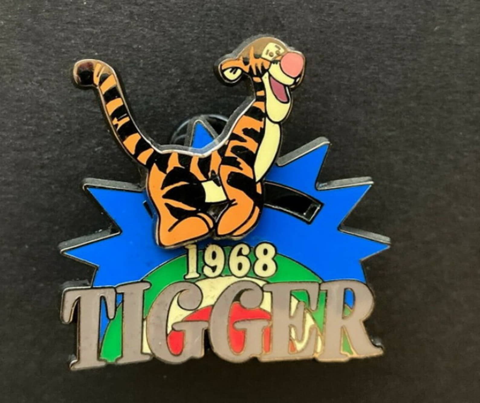 Vintage Tigger From Winnie the Pooh Authentic Disney Pin on | Etsy