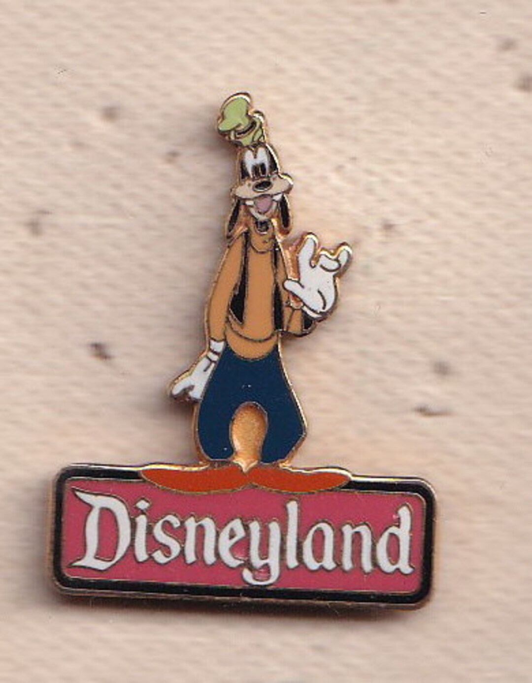 Vintage Goofy Disneyland Character Sign Disney Goofy Pin - Etsy