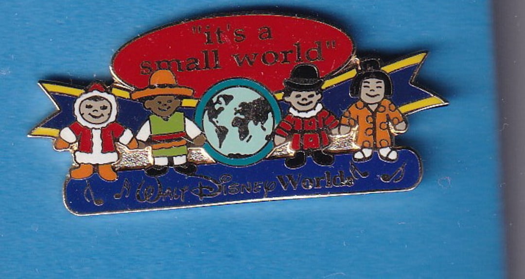 Vintage It's A Small World WDW Disney Pin - Etsy