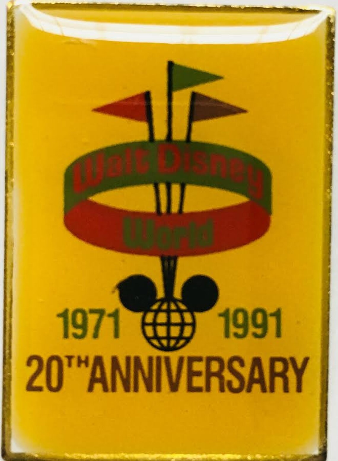 Walt Disney World 20th Anniversary Pin - Etsy