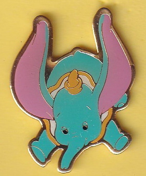 2000 Dumbo Turquoise Flying Cast Member Disney Pin Never Sold - Etsy
