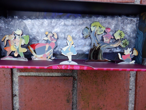 Alice in Wonderland Disney Miniature Figurine Set - Etsy