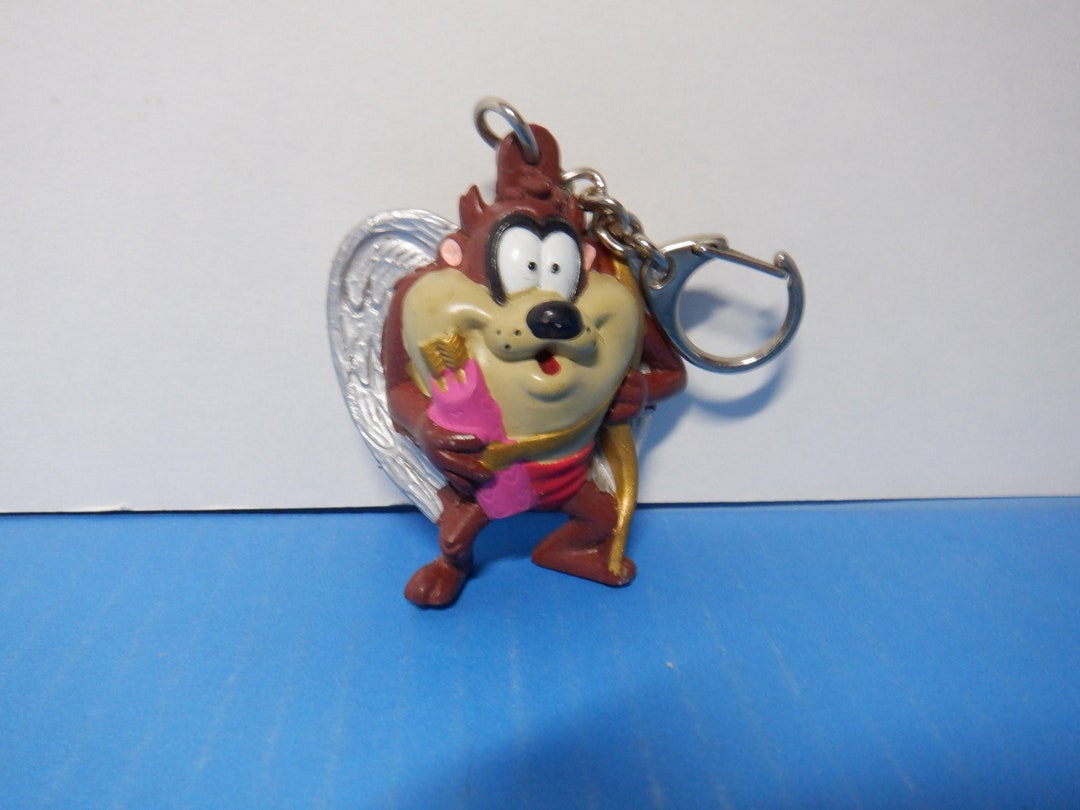 Vintage Tasmanian Devil Key Chain Warner Brothers - Etsy