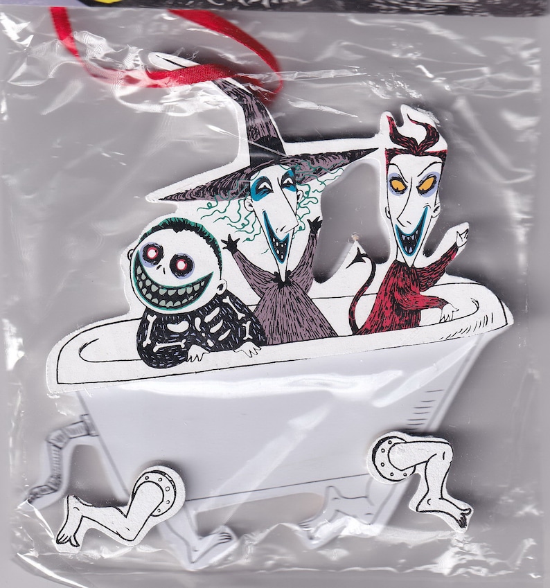 Nightmare Before Christmas Lock Shock and Barrel in the | Etsy