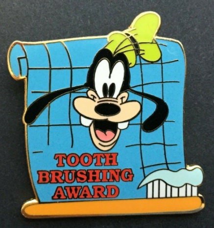 2001 Goofy Tooth Brushing Award Disney Pin - Etsy