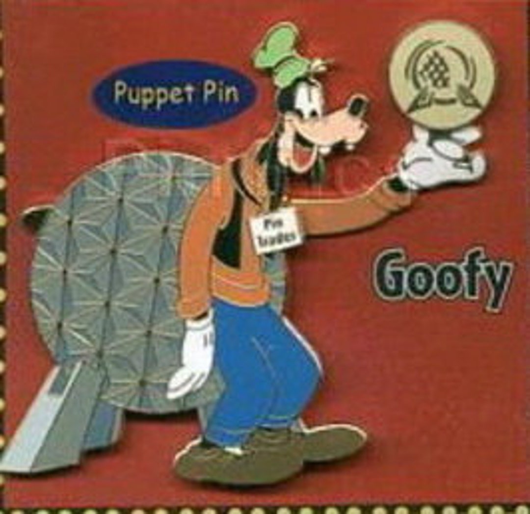 2001 Goofy Puppet Around Our World Celebration Disney Pin on Card - Etsy
