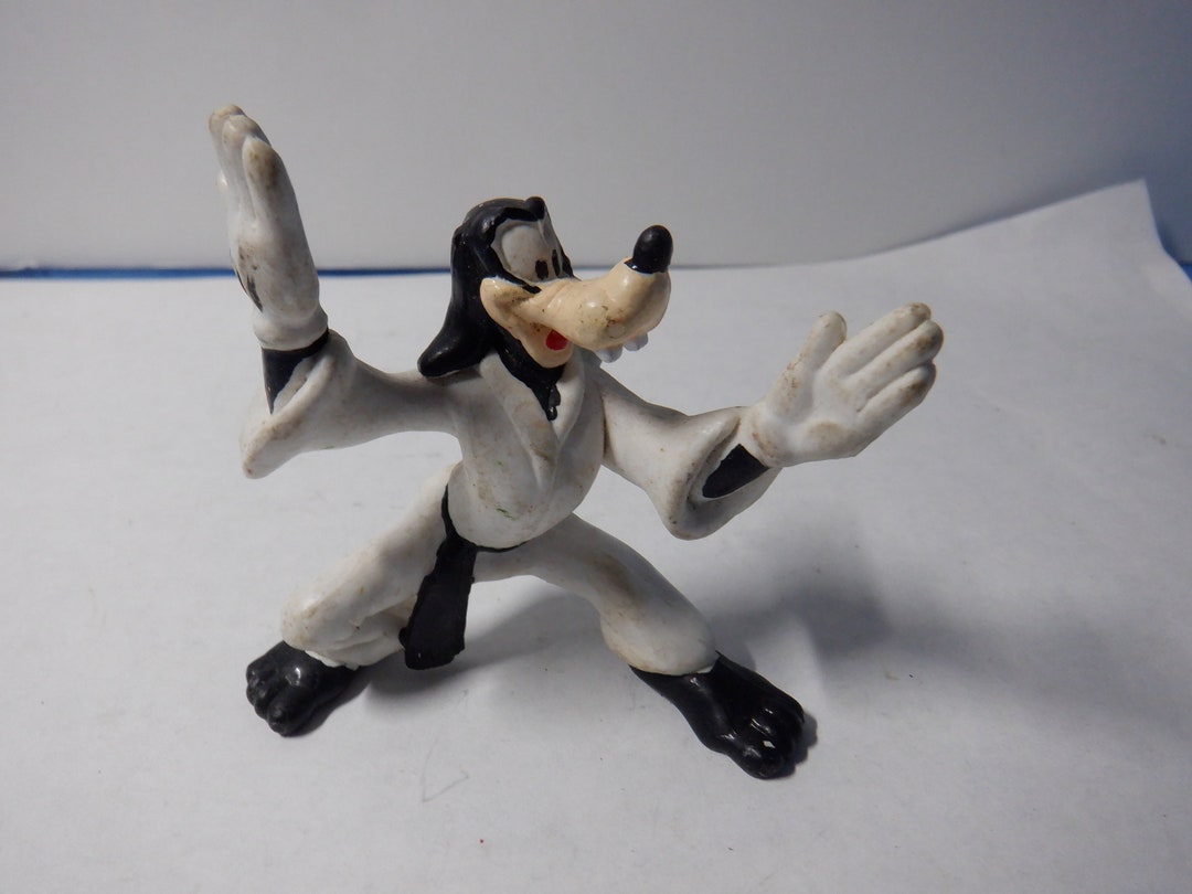 Vintage Goofy Karate PVC Disney Figure - Etsy
