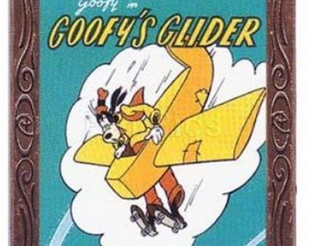 Retro Glider Poster - Etsy