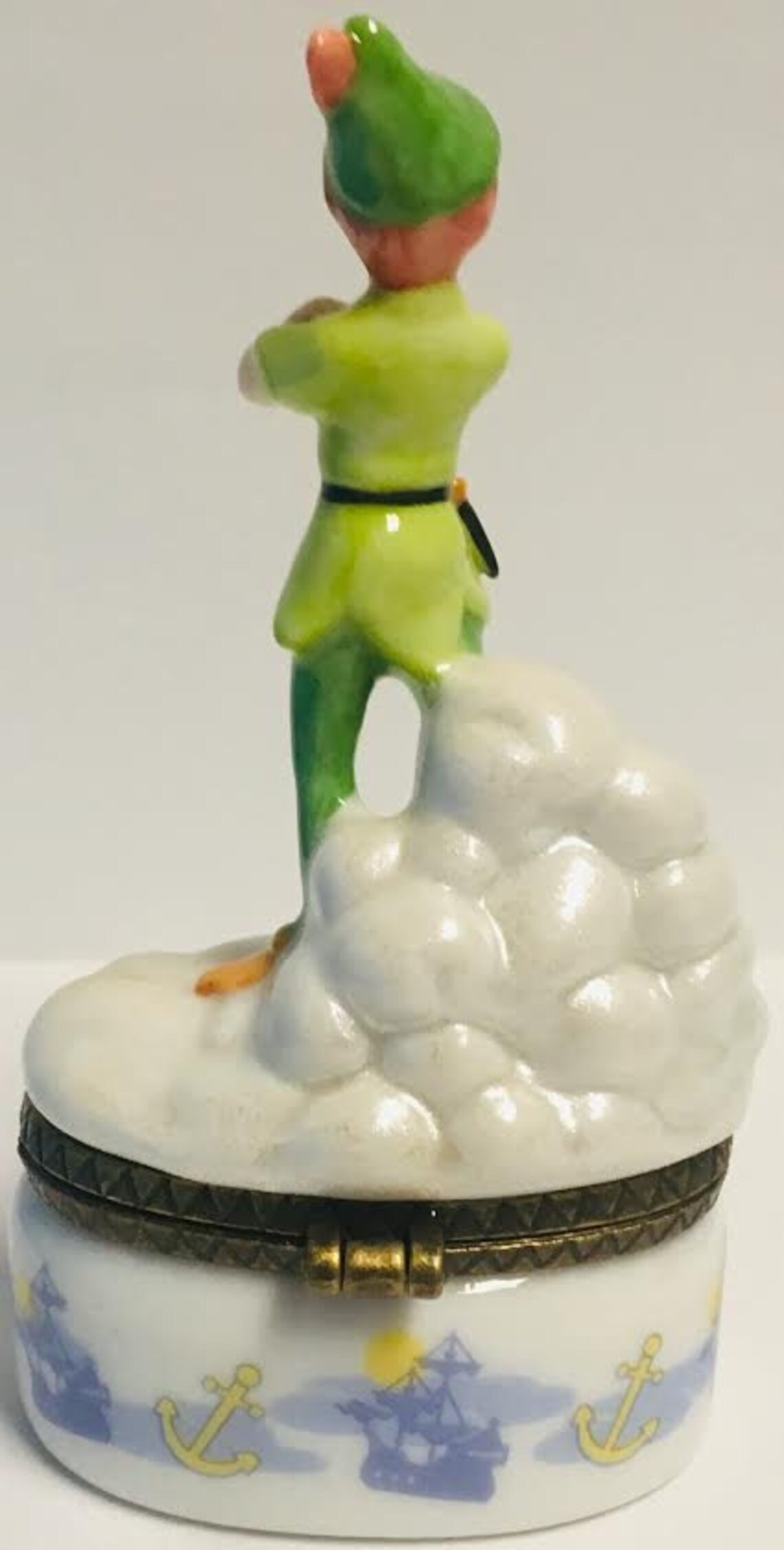 Peter Pan Porcelain Hinged Box - Etsy