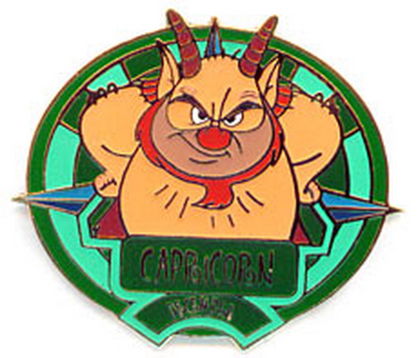 PHIL the GOAT From Hercules Disney ZODIAC on Card Pom | Etsy