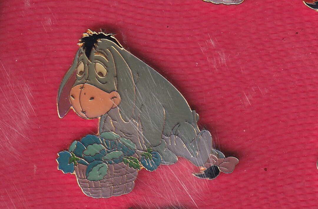Vintage Eeyore Springtime Disney Pin - Etsy