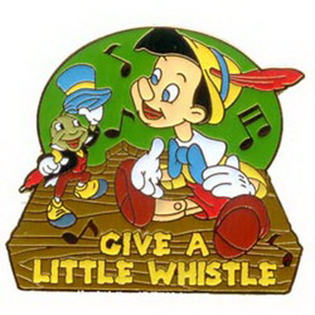 2002 Pinocchio Give a Little Whistle Magical Musical Moments Disney Pin ...