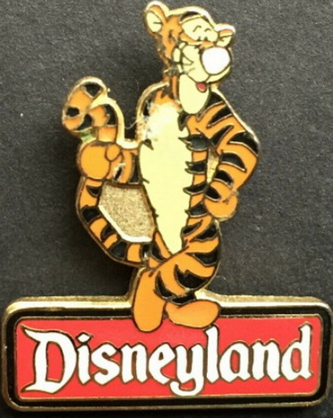 Vintage Tigger From Winnie the Pooh Disneyland Pin - Etsy