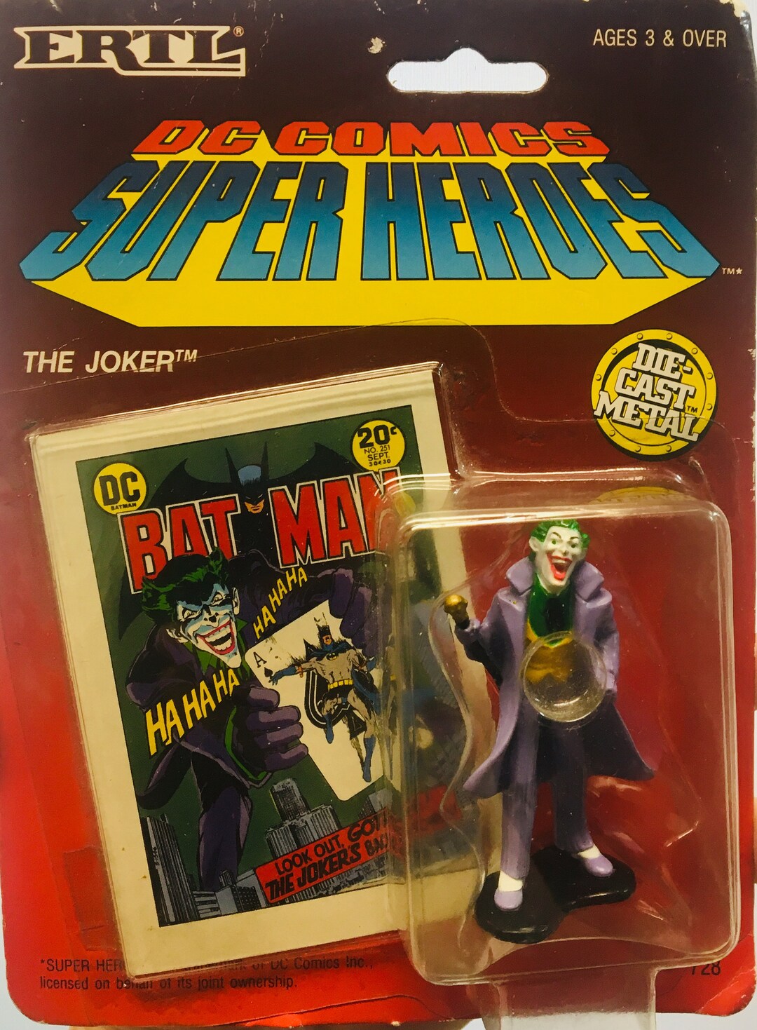 Vintage Die Cast Metal Joker Figurine - Etsy