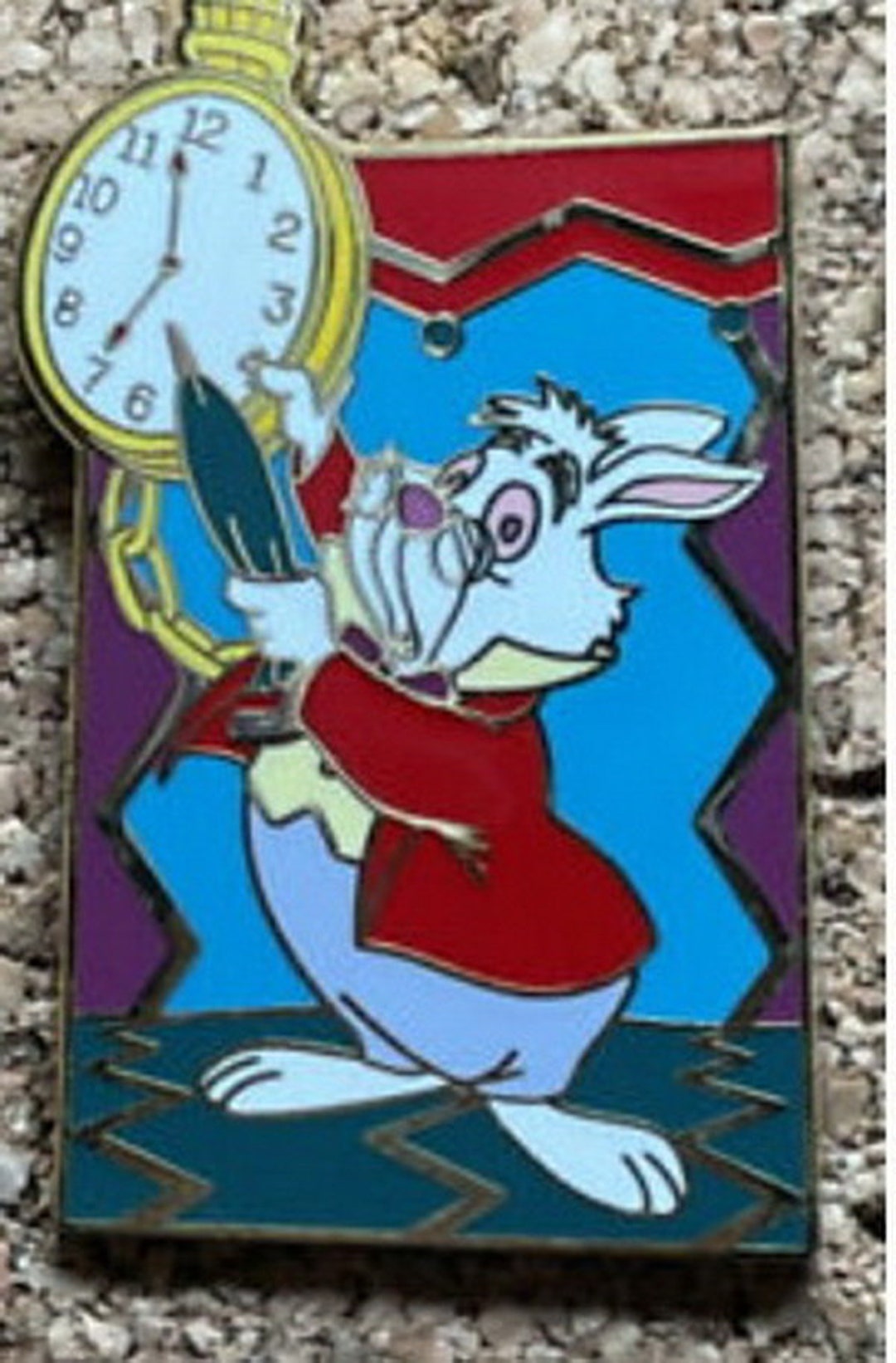 White Rabbit From Alice in Wonderland Disney Pin - Etsy