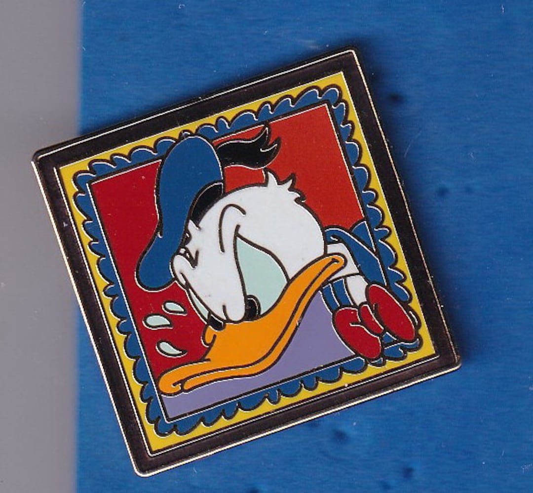 Vintage Angry Donald Framed Stamp Cast Member Only Disney Never Sold to ...
