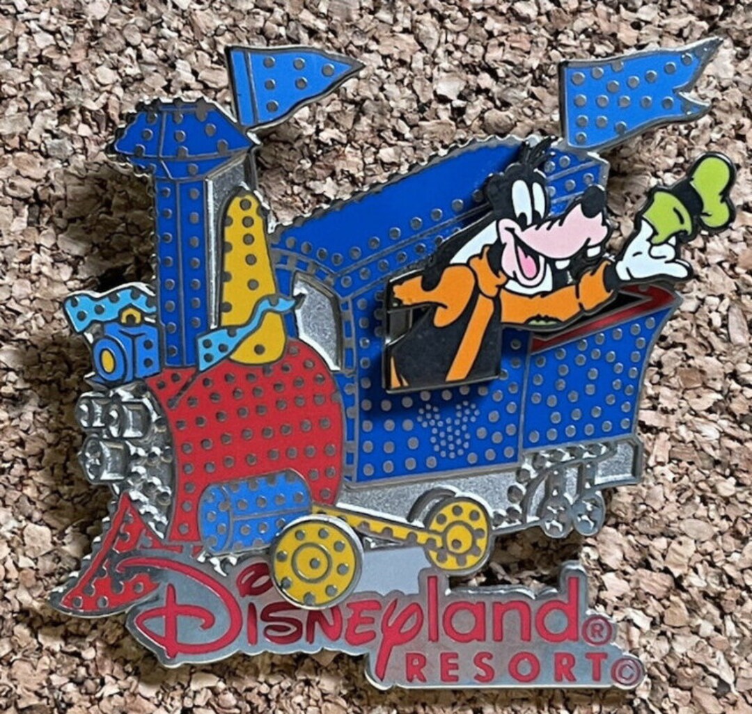 Vintage Goofy Electrical Parade Train Float Disney Pin Oon Card - Etsy
