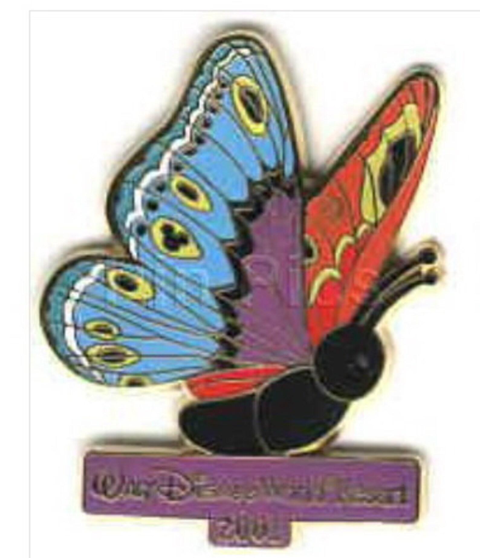 Vintage Completer Butterfly Disney Contemporary Resort Pin Not Sold to ...