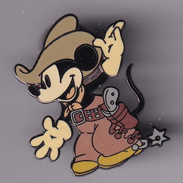 Mickey Cowboy - Etsy