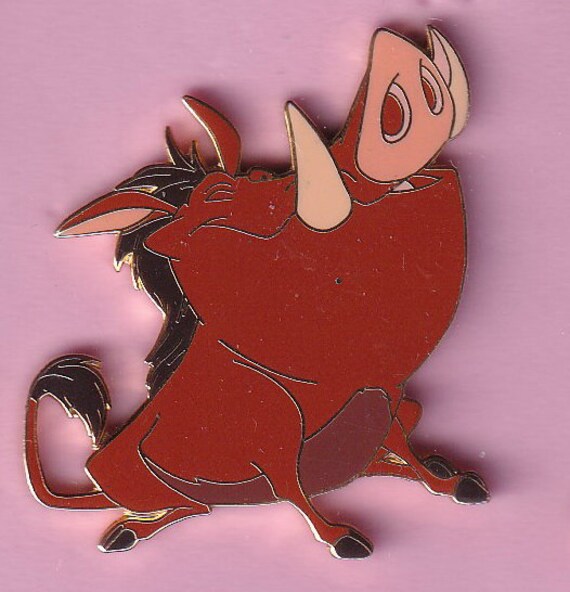 Vintage Lion King Pumbaa Standing Full Body Disney Pin - Etsy