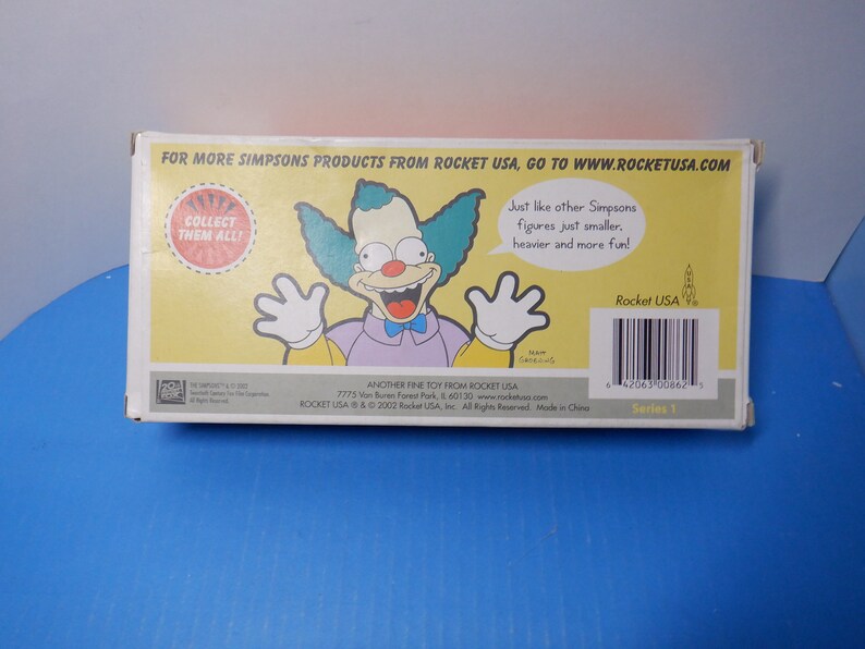 Vintage 2002 Simpsons Die-cast Metal Figures Made for Rocket USA - Etsy