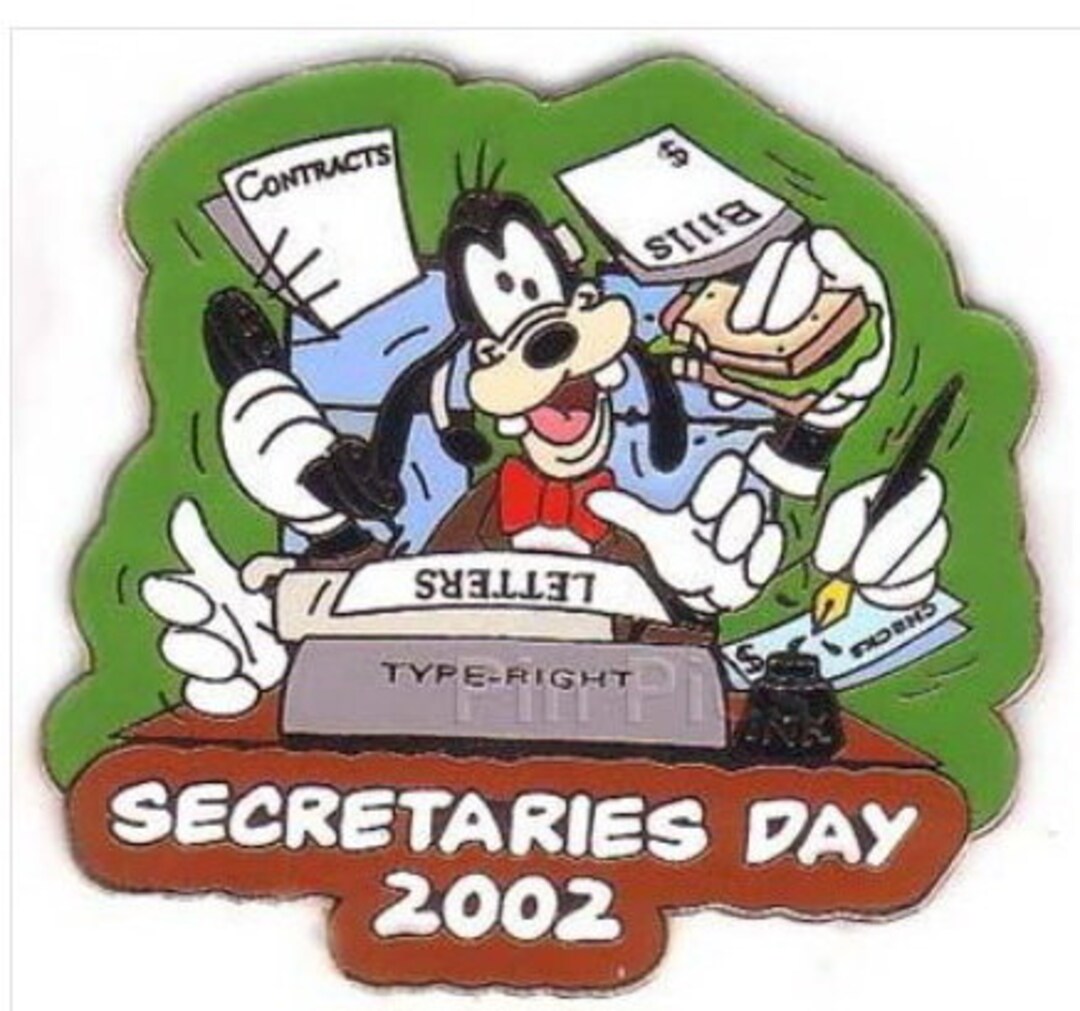 Goofy 2002 WDW Secretaries Day Disney Pin - Etsy