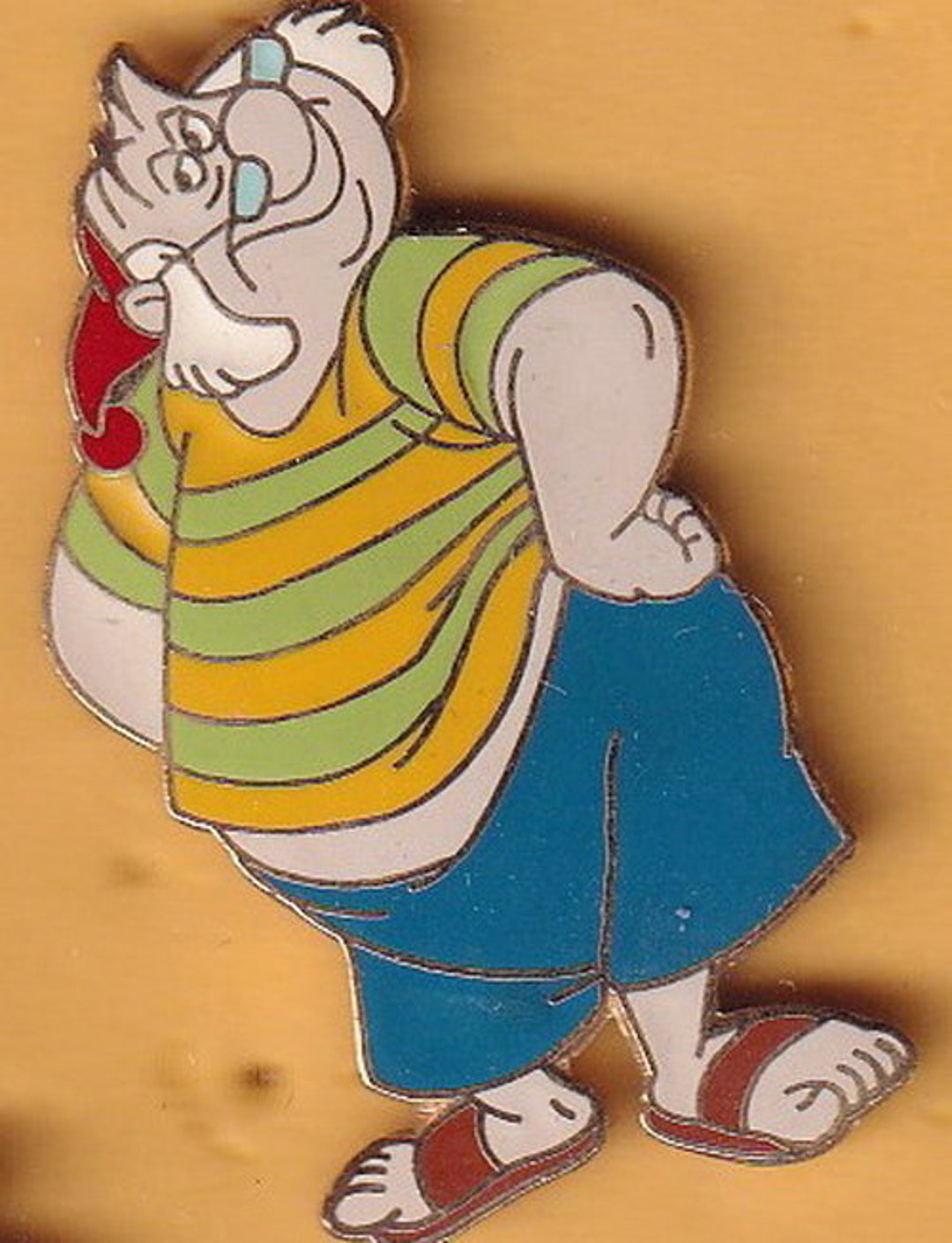 Vintage Mr Smee Full Body From Peter Pan Disney Pin - Etsy