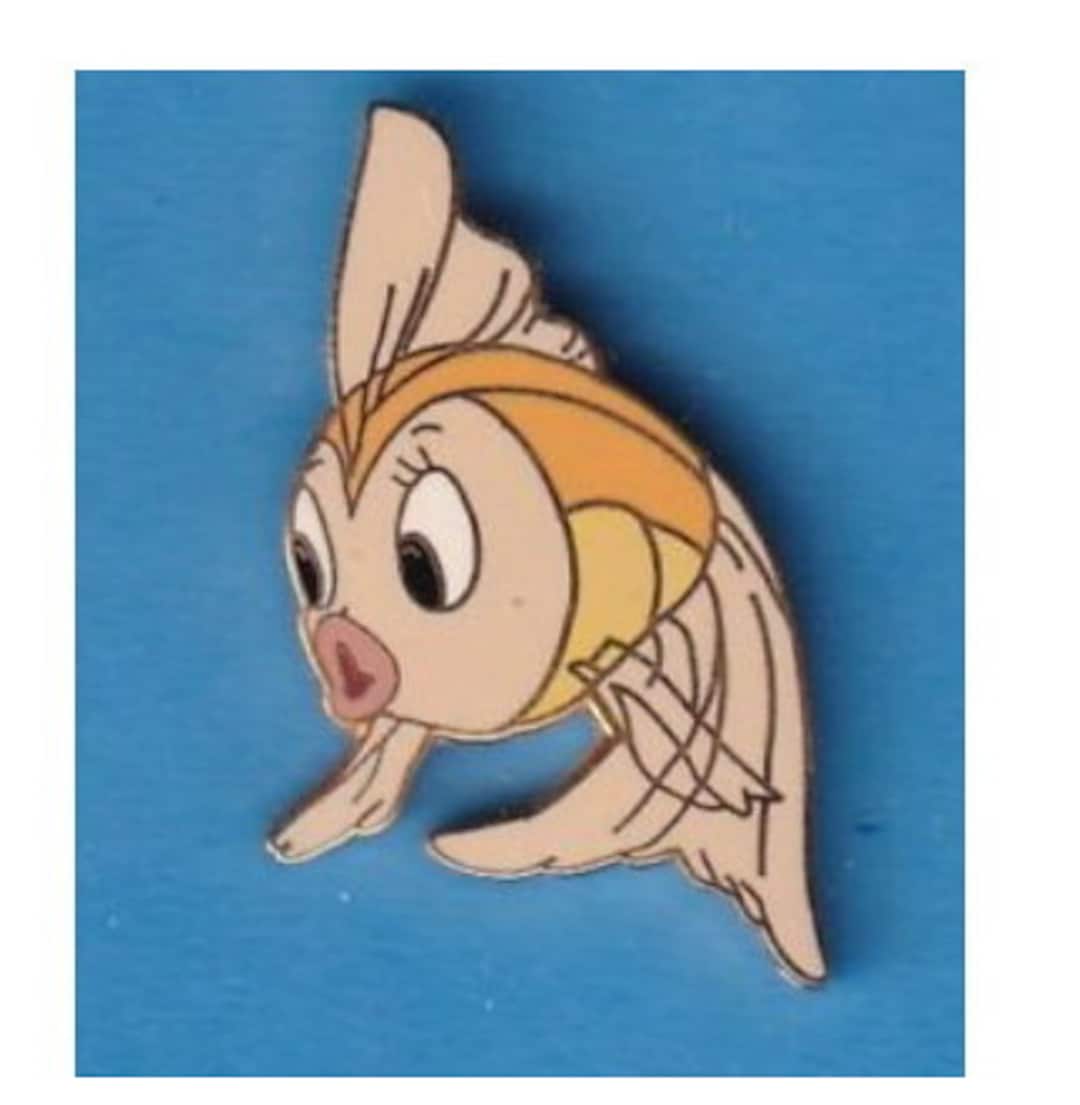 Vintage Cleo the Goldfish From Disney Movie Pinocchio Pin - Etsy