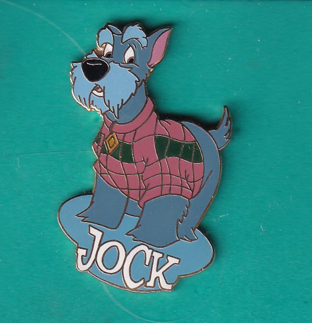 Vintage WDW Jock Dog From Lady & the Tramp Disney Pin - Etsy