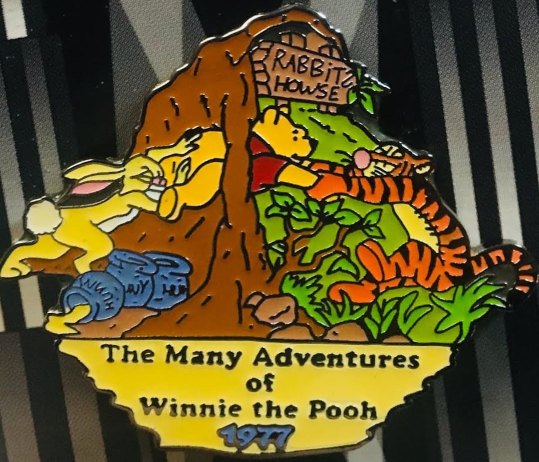The Many Adv. of Winnie the Pooh Pin - Etsy