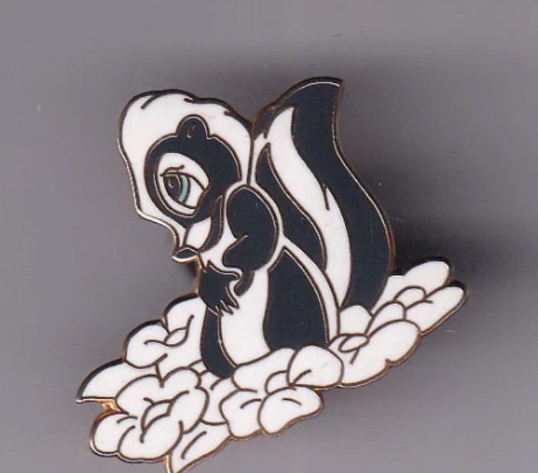 Vintage Flower the Skunk From Bambi Disney Pin - Etsy
