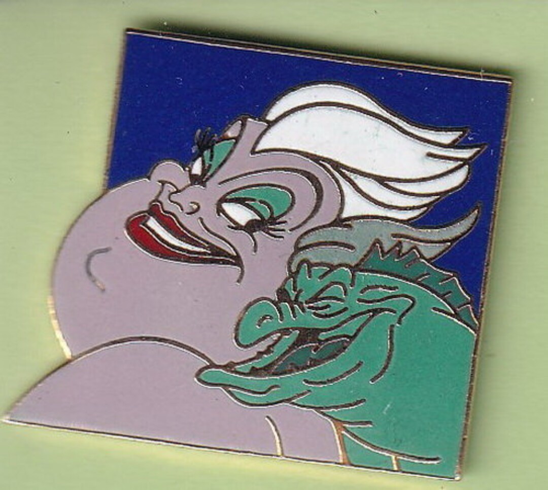 Vintage 1990s Ursula From Little Mermaid Disney Pin Sold From the ...