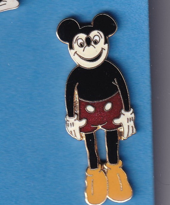 Mickey Mouse Rt of Disney Old Fashioned Doll Pin | Etsy