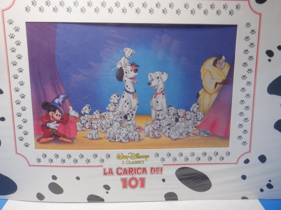 Vintage Disney’s 101 Damnations Lithograph in Spanish - Etsy