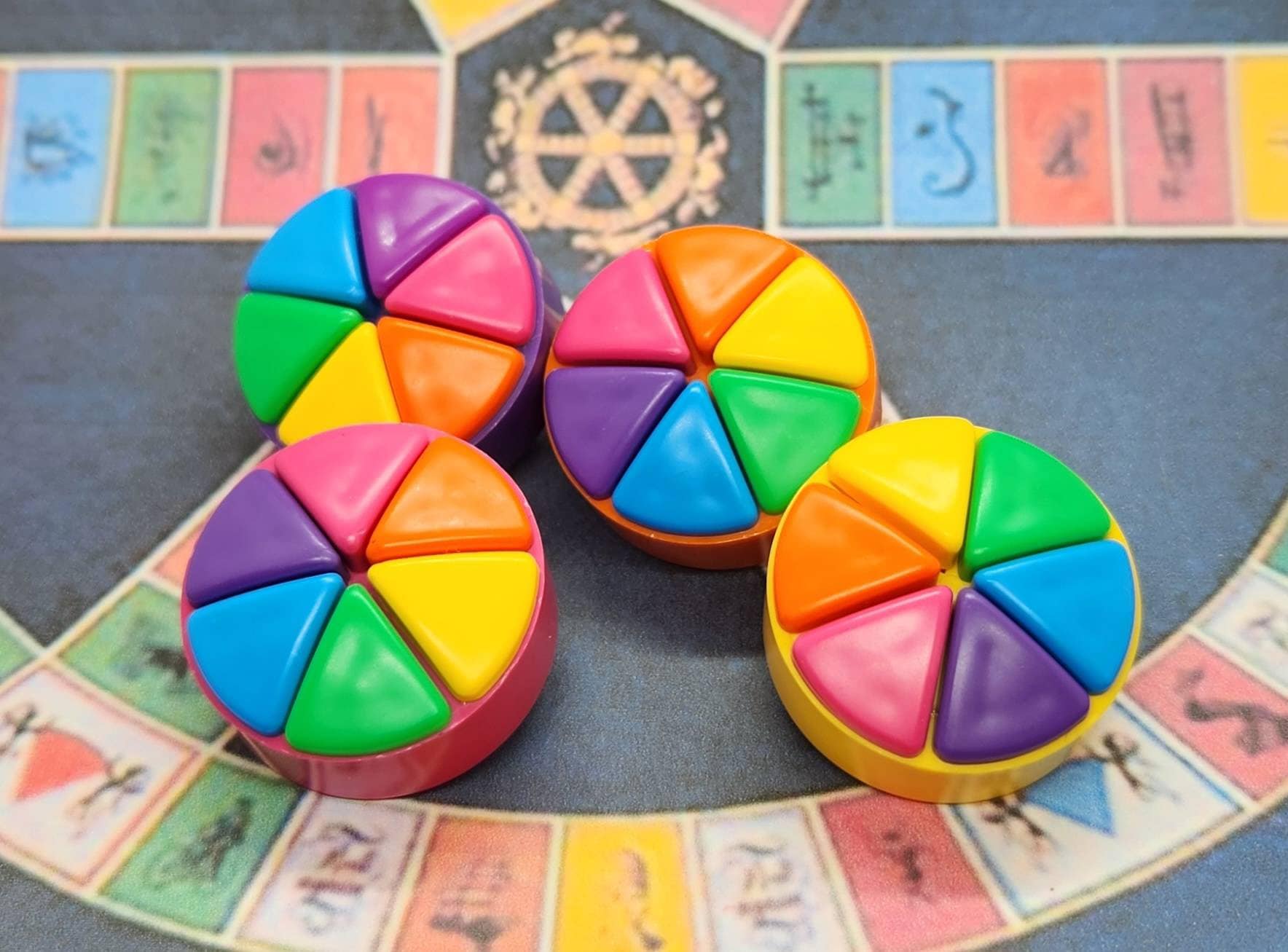 Trivial Pursuit Game Pieces