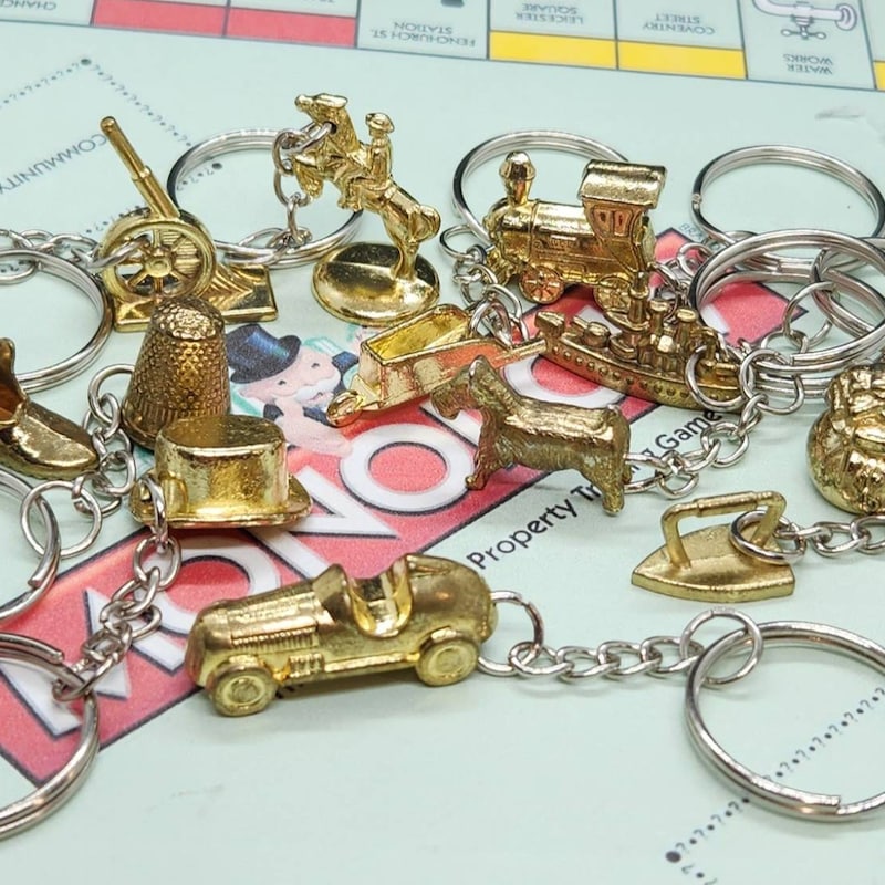 Monopoly Pieces Metal - Etsy
