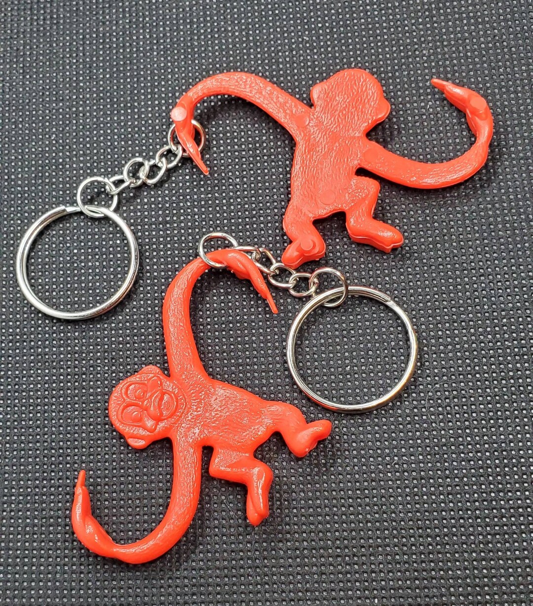Barrel of Monkeys Upcycled Keychains - Etsy