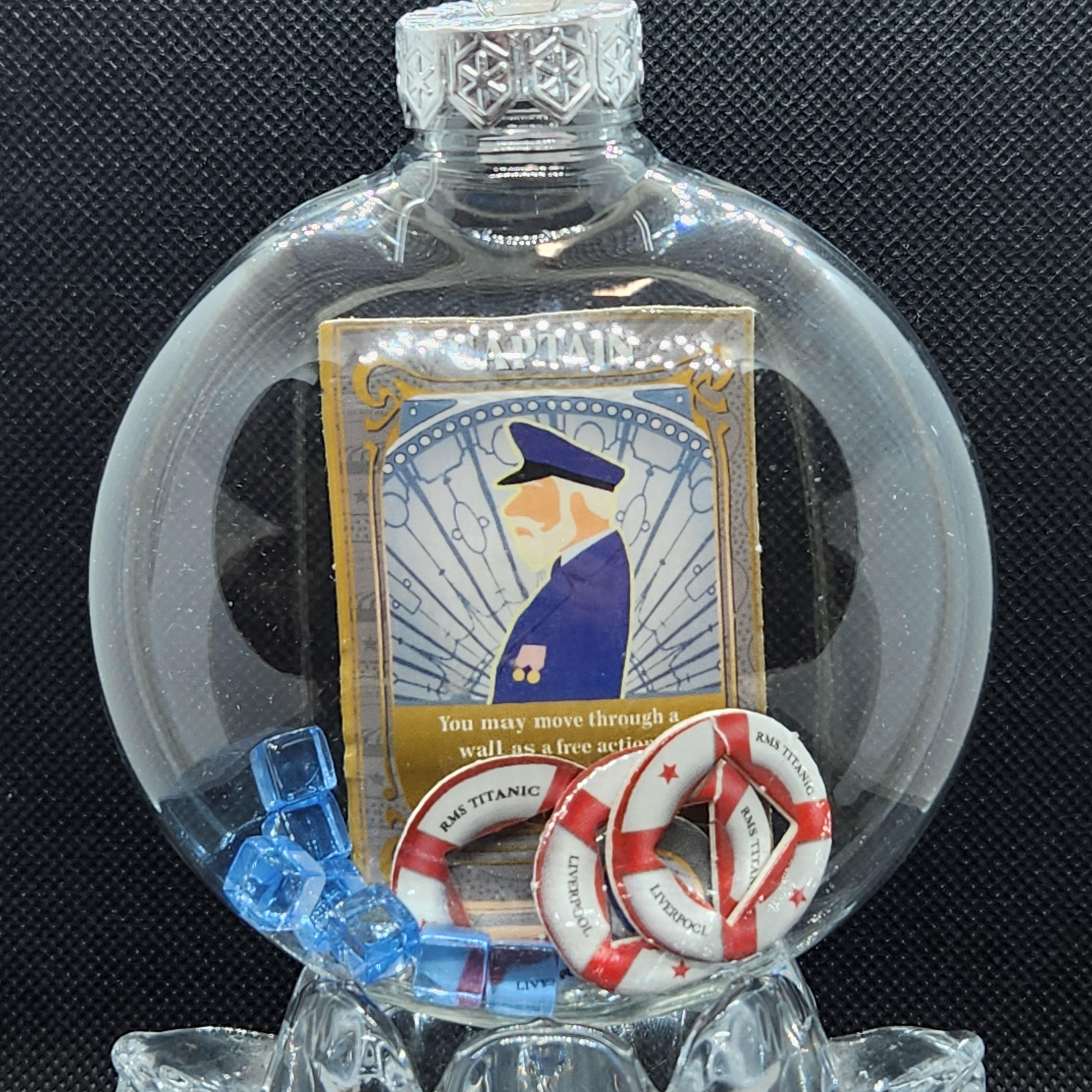 Upcycled Titanic Board Game 100mm Acrylic Disc Ornament - Etsy