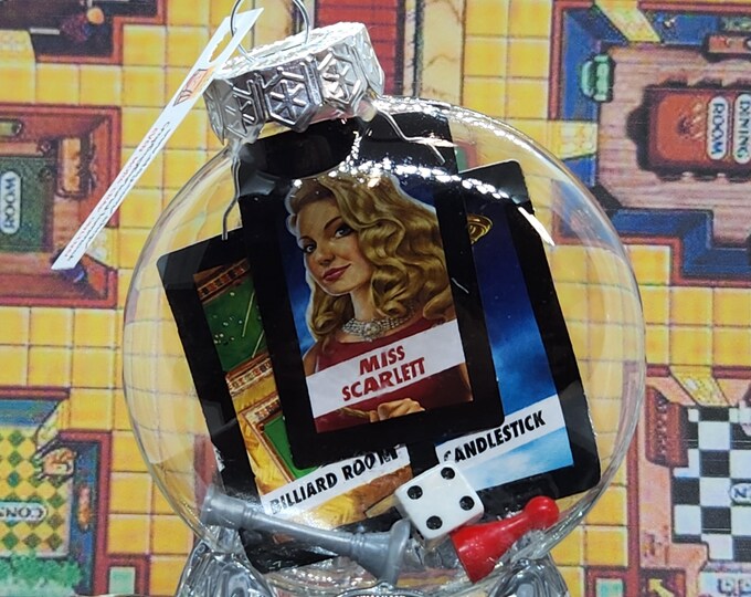 Clue Cluedo Mini Classics Collection Edition Upcycled Game Piece ...