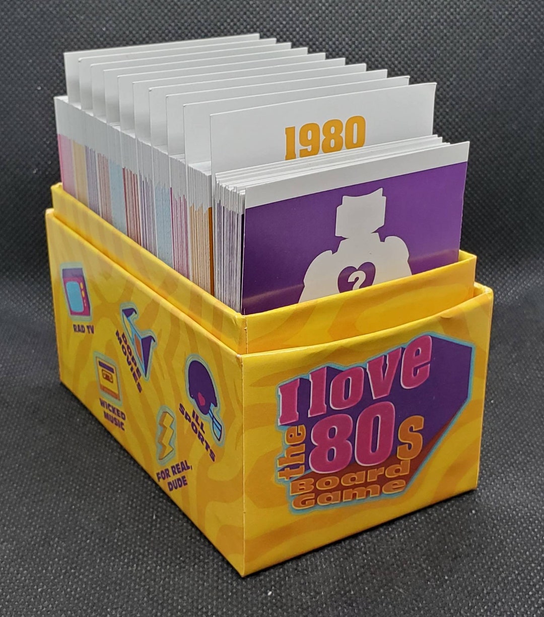 I Love the 80s Trivia Game CARDS ONLY 300 Cards - Etsy