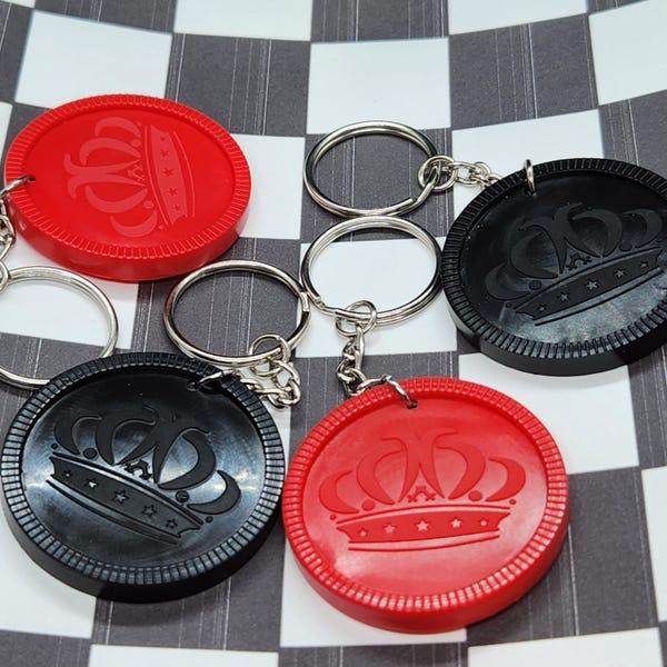 Red Checkers - Etsy