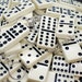 Domino Keychain Upcycled Double Twelve Dominoes Game Piece Accessory - Etsy