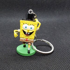 Upcycled Nick Character Scene It Game Piece Keychains Spongebob Rugrats ...