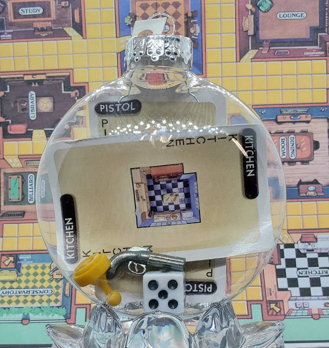 Upcycled Vintage Style Clue Game Piece 100mm Shatterproof Disc - Etsy