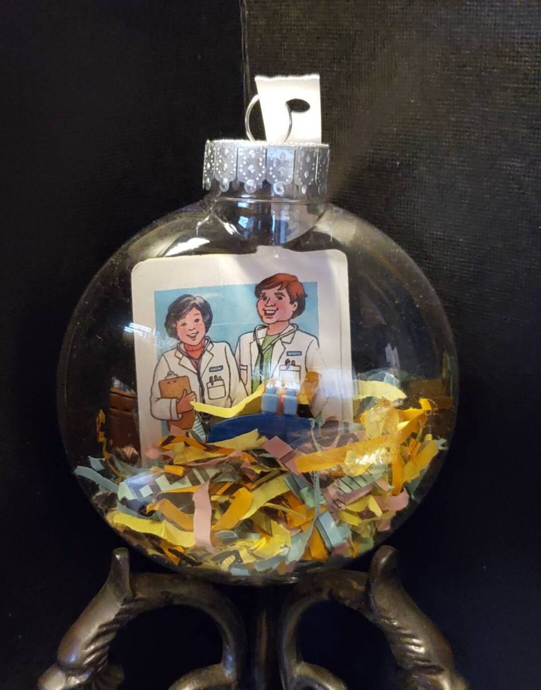 Game of Life Upcycled Game 100mm Acrylic Disc Ornament CUSTOMIZABLE ...