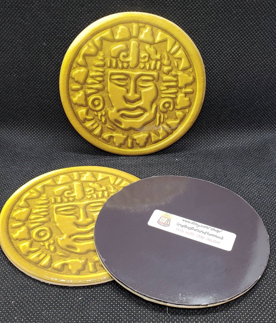 Upcycled Legends of the Hidden Temple Olmec Head Magnet Probably ...